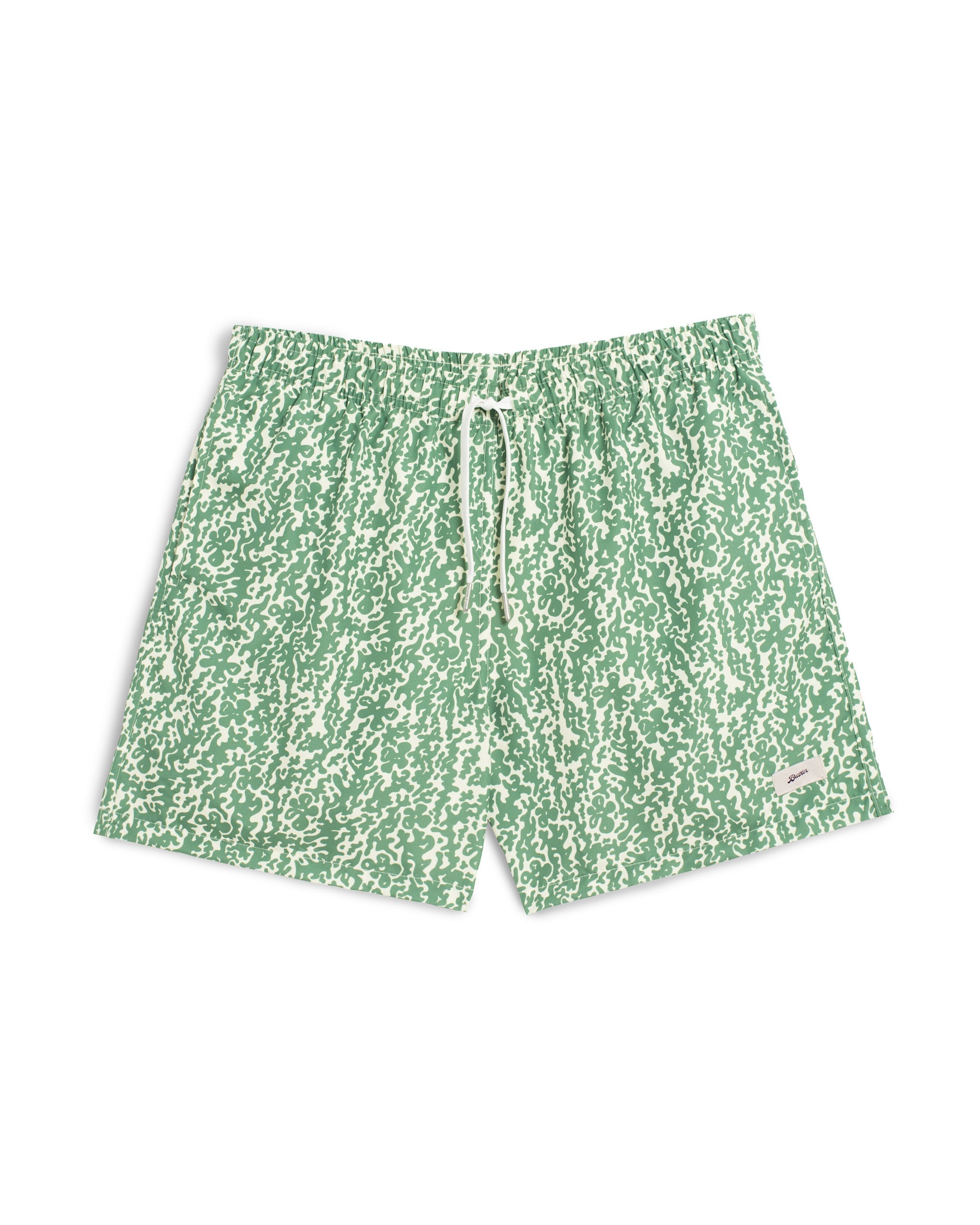 Thyme Tropic Camo Swim Trunk – Bather